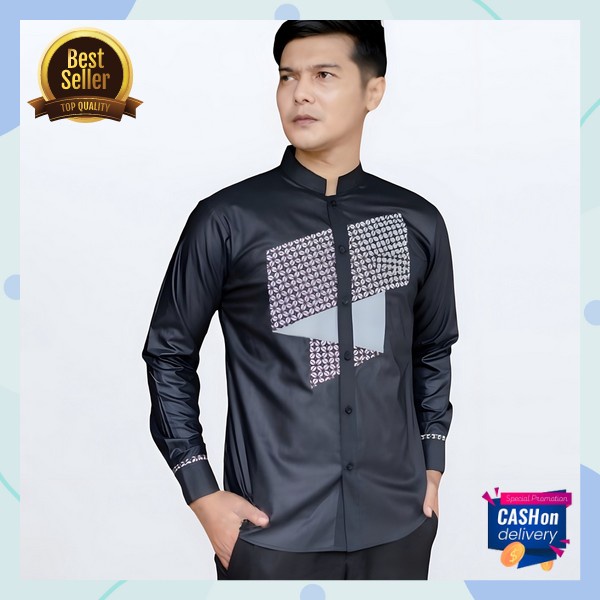 Jual Bju Kokoj Laki Laki Dwasa Atasan Ptia Muslim Pakaian Muselim Bahan ...