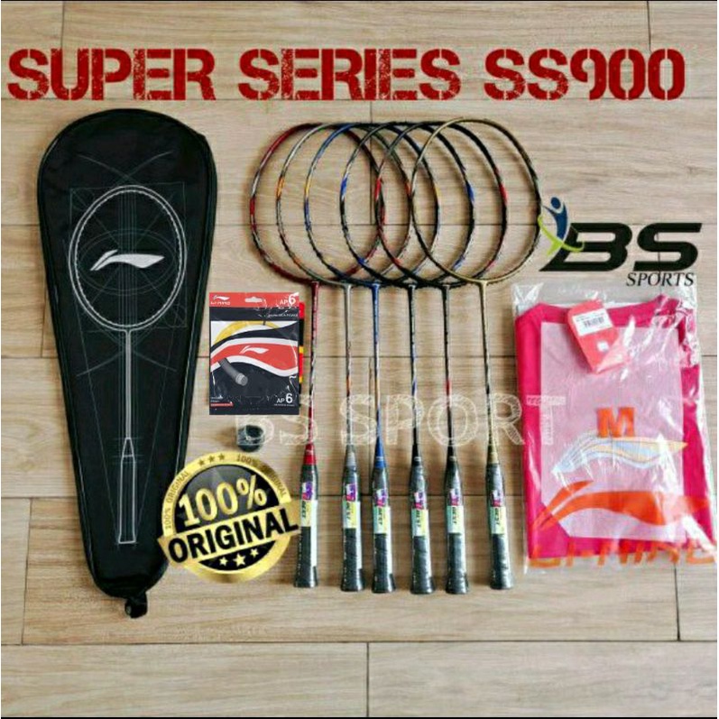 Jual RAKET BADMINTON LINING SUPER SERIES SS900 SS 900 ORIGINAL | Shopee ...
