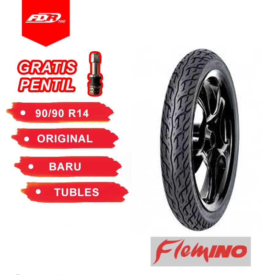 Jual Ban Motor Belakang Matic FDR Flemino ukuran 90/90 Ring 14 cocok ...