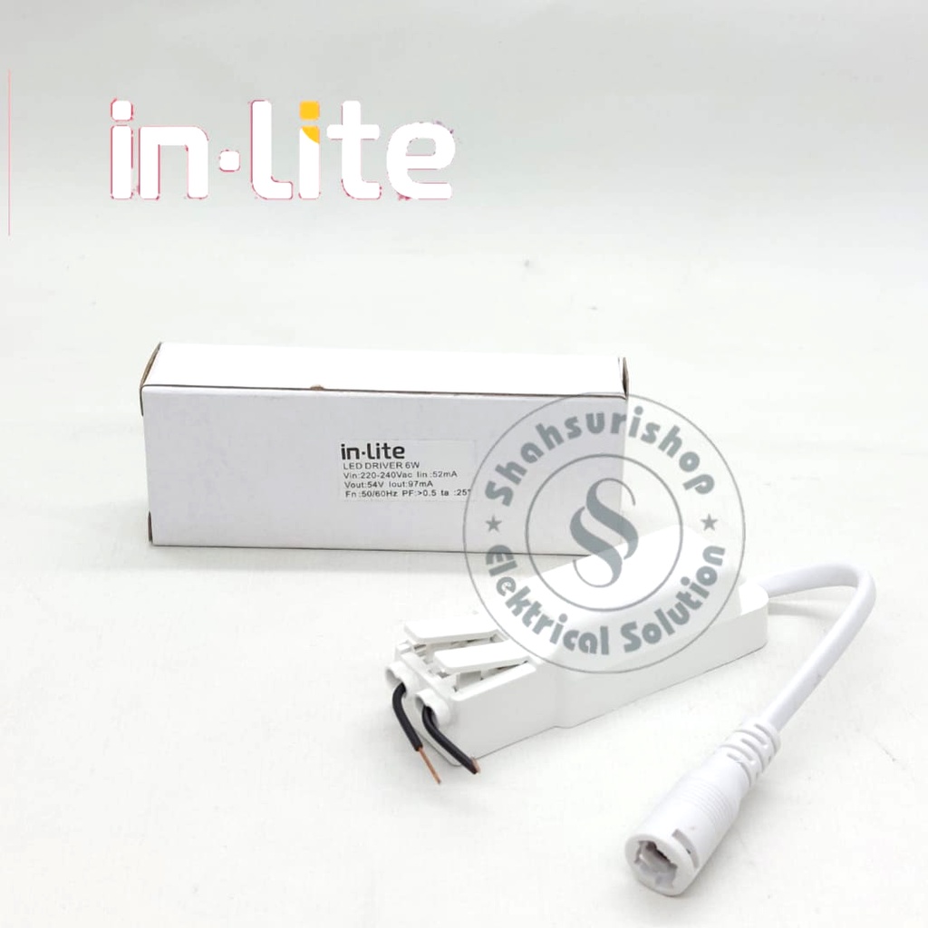 Jual IN-LITE INLITE INDP 6 WATT IN LITE DRIVER TRAVO PANEL LED ...
