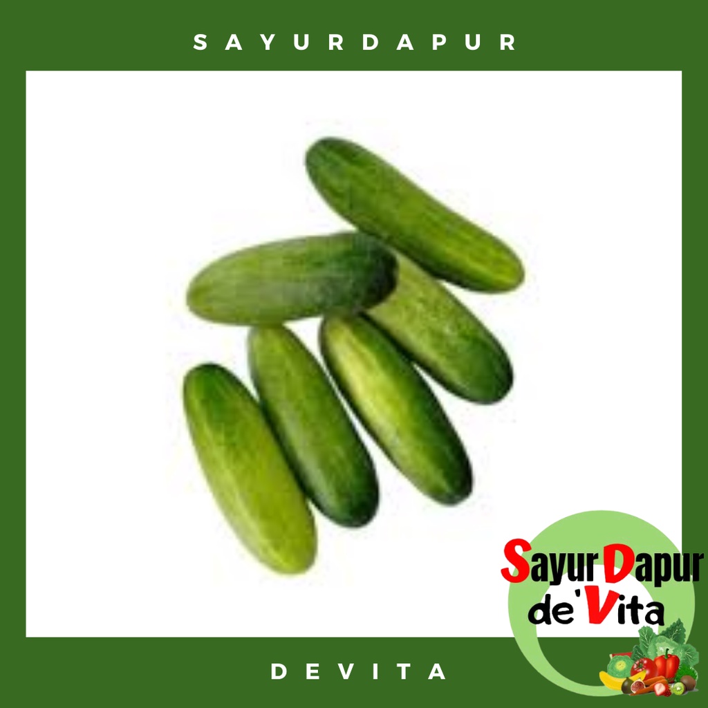 Jual Timun Baby dan Timun Sayur Segar, 250 gram | Shopee Indonesia