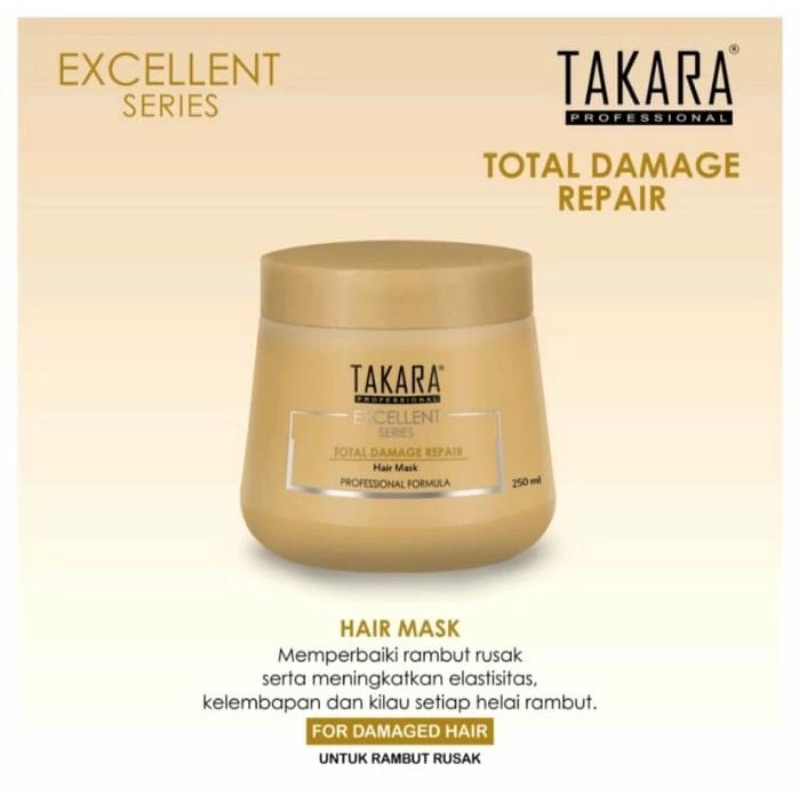 Jual Hair Mask Takara Professional Excellent Series Total Damage Repair ...