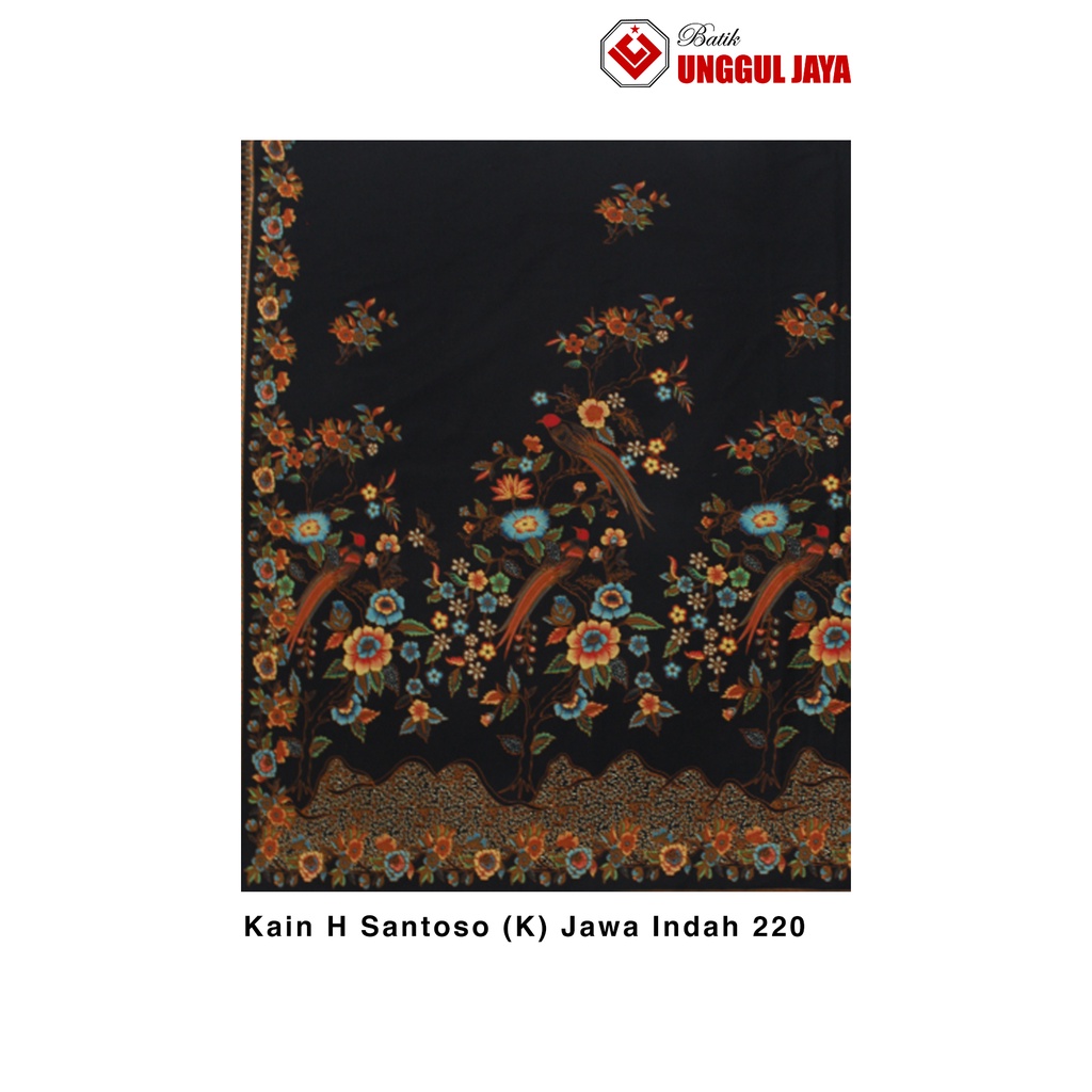 Jual Kain Batik Unggul Jaya - Putri Jelita - Jawa Indah 220, 361 Dasar ...