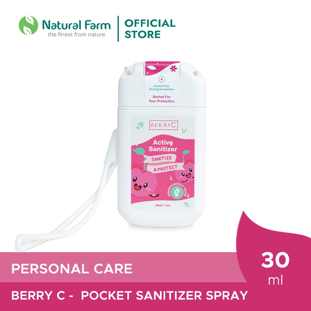 Jual Berry C Pocket Sanitizer Spray - 30ml | Shopee Indonesia
