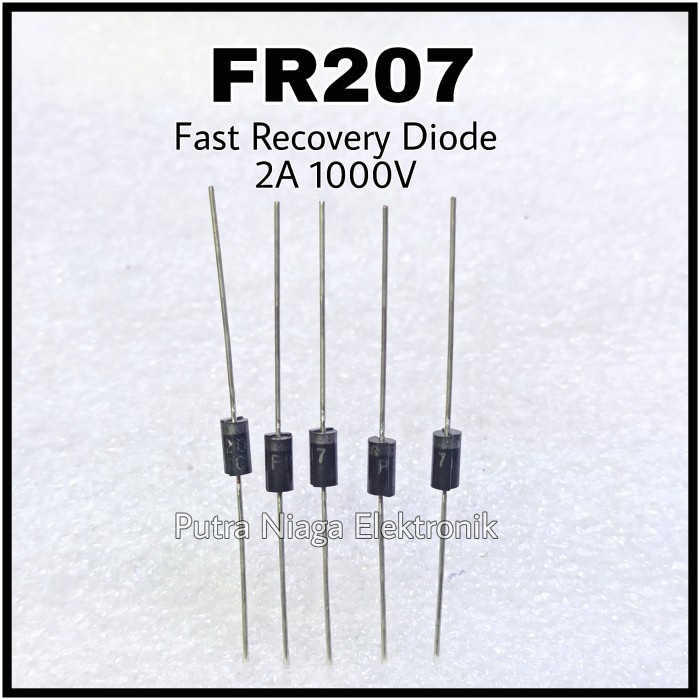 Jual Dioda FR207 Fast Recovery Diode 2A 1000V FR 207 putr4n14 | Shopee Indonesia