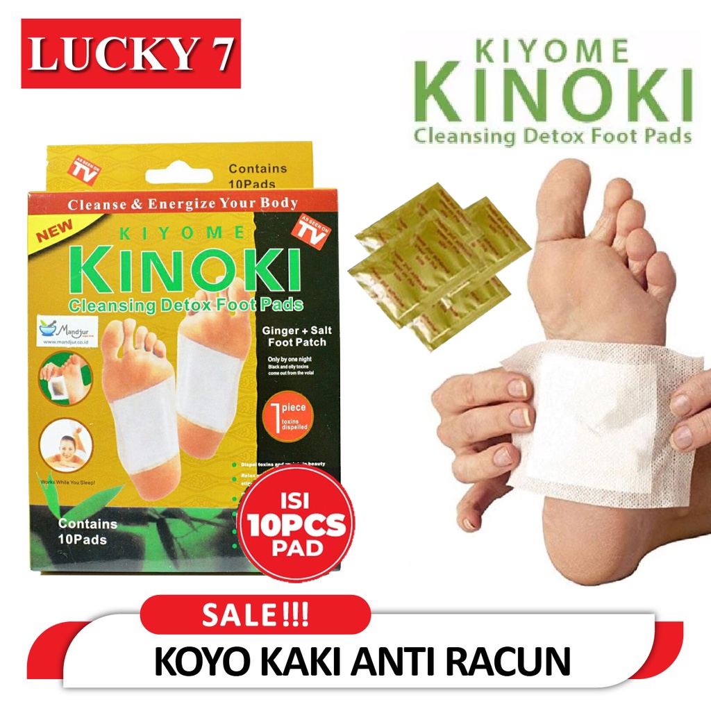 Jual BISA COD ( 1 Box Isi 10 PCS ) Koyo kaki Kinoki GOLD Koyo Kesehatan ...