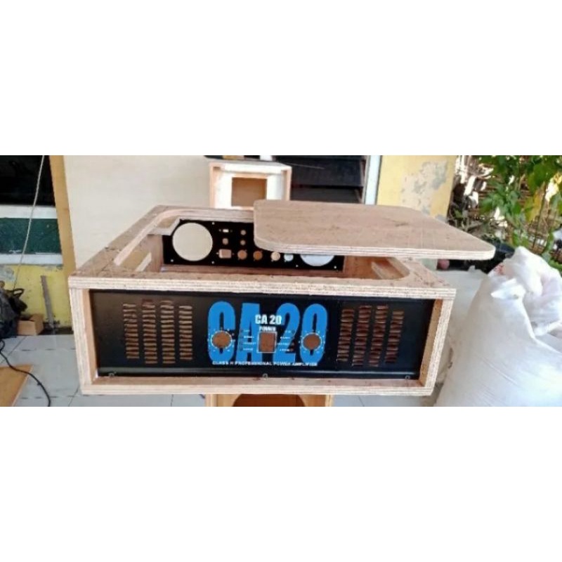 Jual BOX POWER CA 20 BAHAN FUL TRIPLEK + PLAT BESI DEPAN BELAKANG | Shopee Indonesia