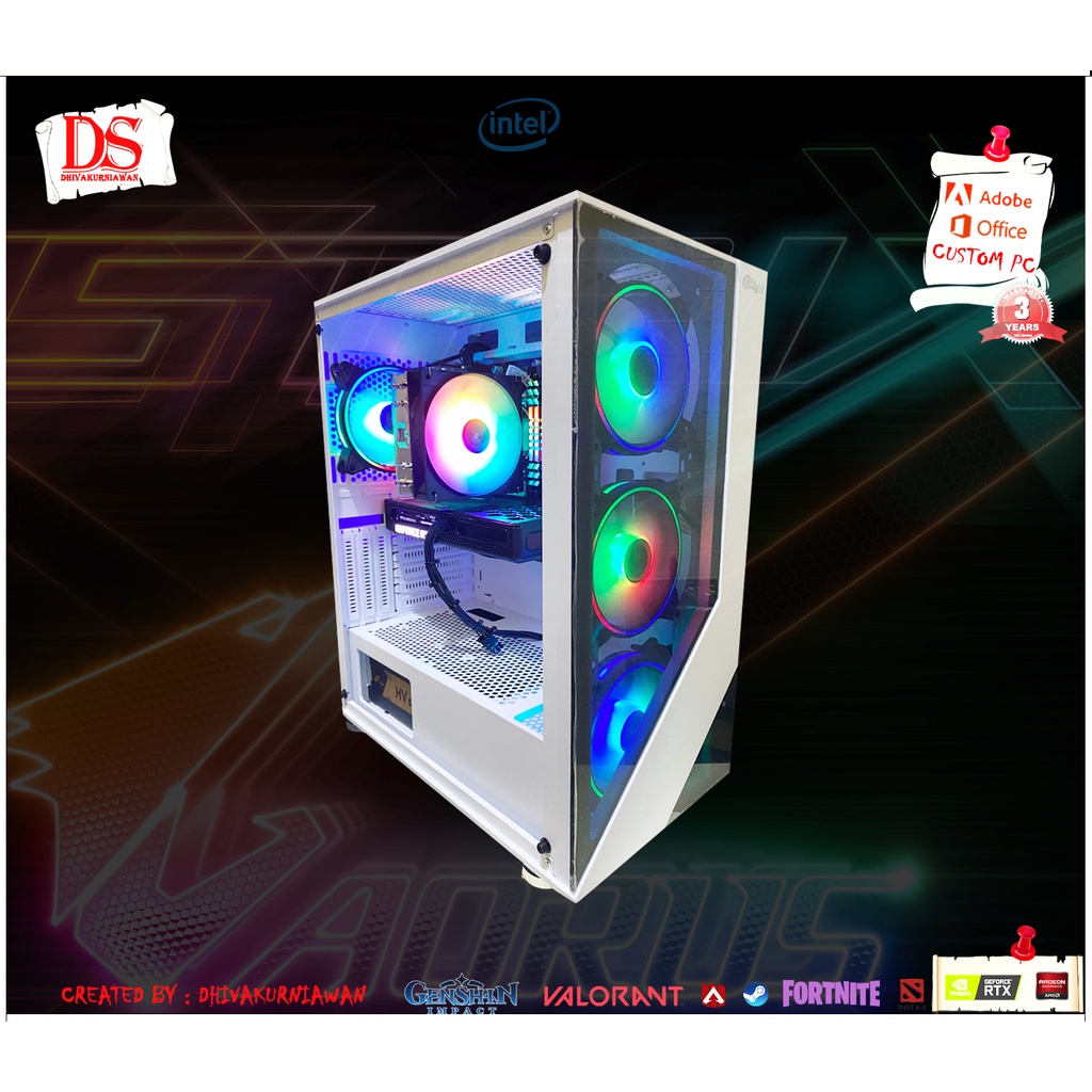 Jual PC RAKITAN GAMING AMD RYZEN 7 7800 X3D VGA RX 7800 XT | Shopee ...