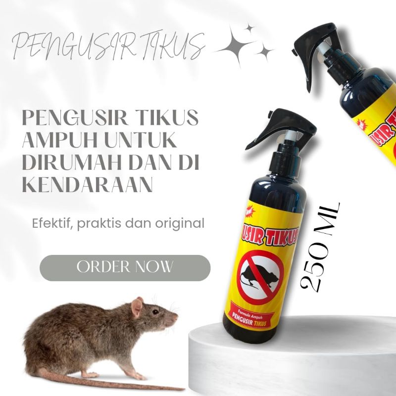 Jual pengusir dan pembasmi tikus mati ditempat super ampuh 250ml ...