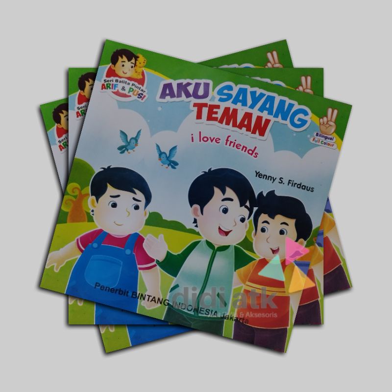 Jual Buku Seri Balita Pintar - Aku Sayang Teman | Shopee Indonesia