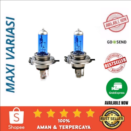Jual BOHLAM/ BULB PIAA EURO LED H4 12VOLT 100 WATT XENON SUPERWHITE 2 PCS | Shopee Indonesia