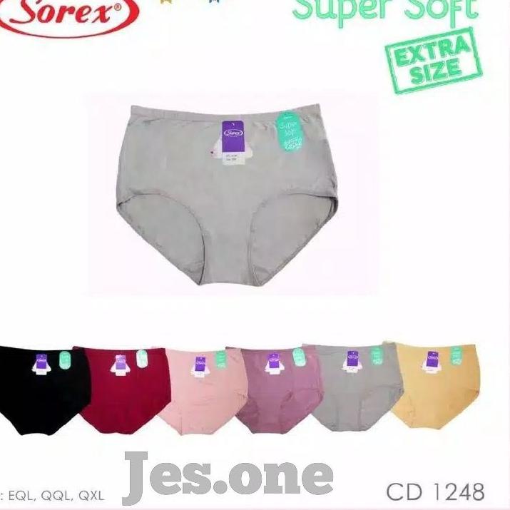 Jual BIG SIZE / SOREX 1248 dan 1249/ CELANA DALAM WANITA SOREX / QQL ...