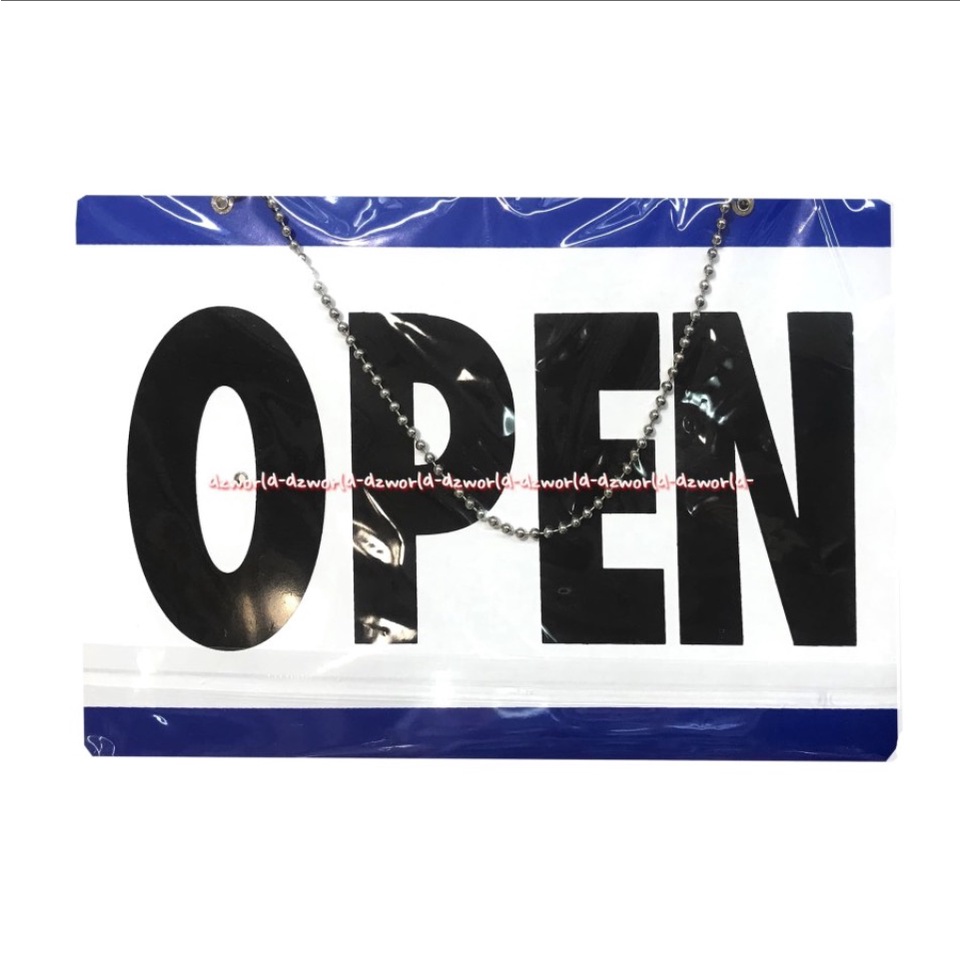 Jual Open Gantungan Pintu Open Seng Label Open Store Buka Lebel Sign ...