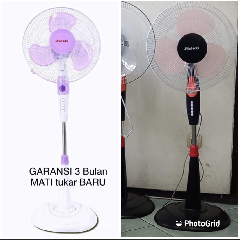 Jual Kipas Angin Berdiri kaki bulat / Stand Fan Hachida | Shopee Indonesia
