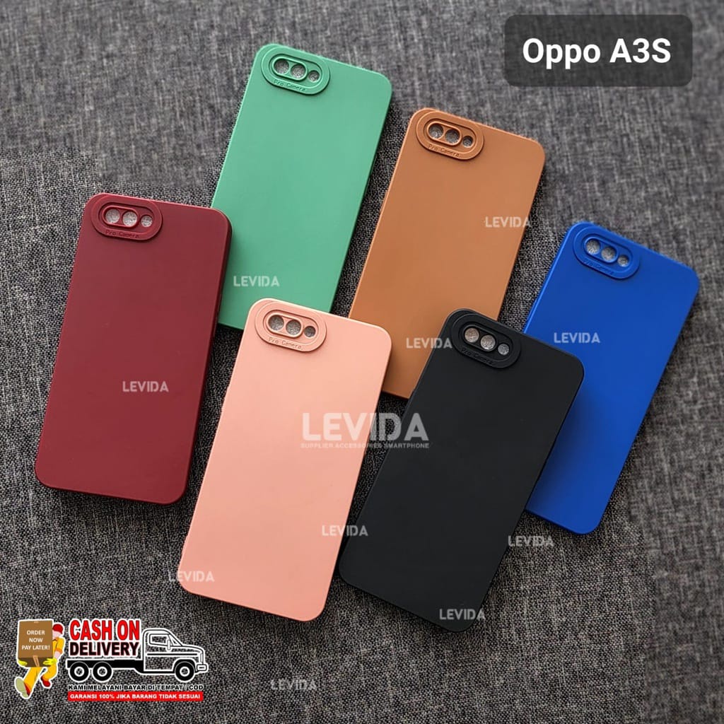 Jual OPPO A3S CASE PRO CAMERA MACARON CASE OPPO A3S | Shopee Indonesia