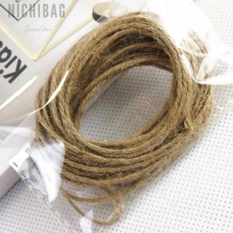Jual TALI GONI | RAMI 2 PLY 5 METER | TALI SOUVENIR | TALI DIY | Shopee ...