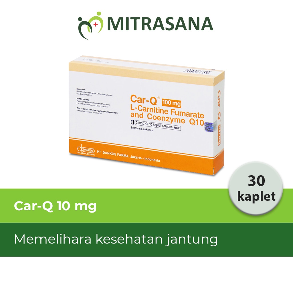 Jual Car-Q 100 Suplemen Kesehatan Jantung | Shopee Indonesia