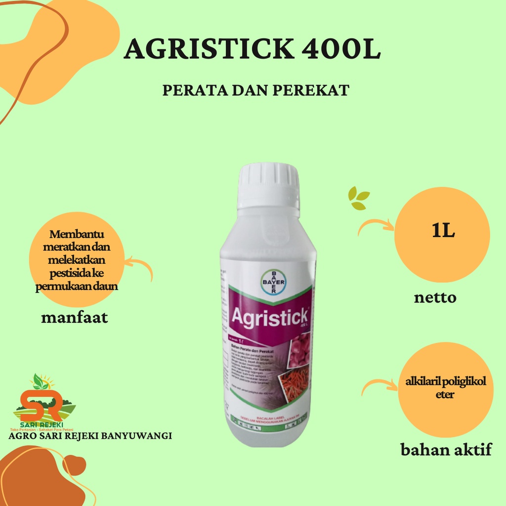 Jual AGRISTICK 400L 1Liter PERATA DAN PEREKAT | Shopee Indonesia