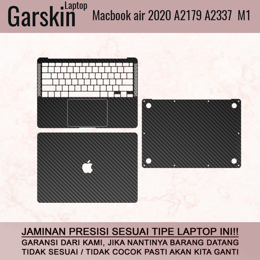 Jual Macbook air 2020 A2179 A2337 M1 Garskin Screen dan Keyboard ...