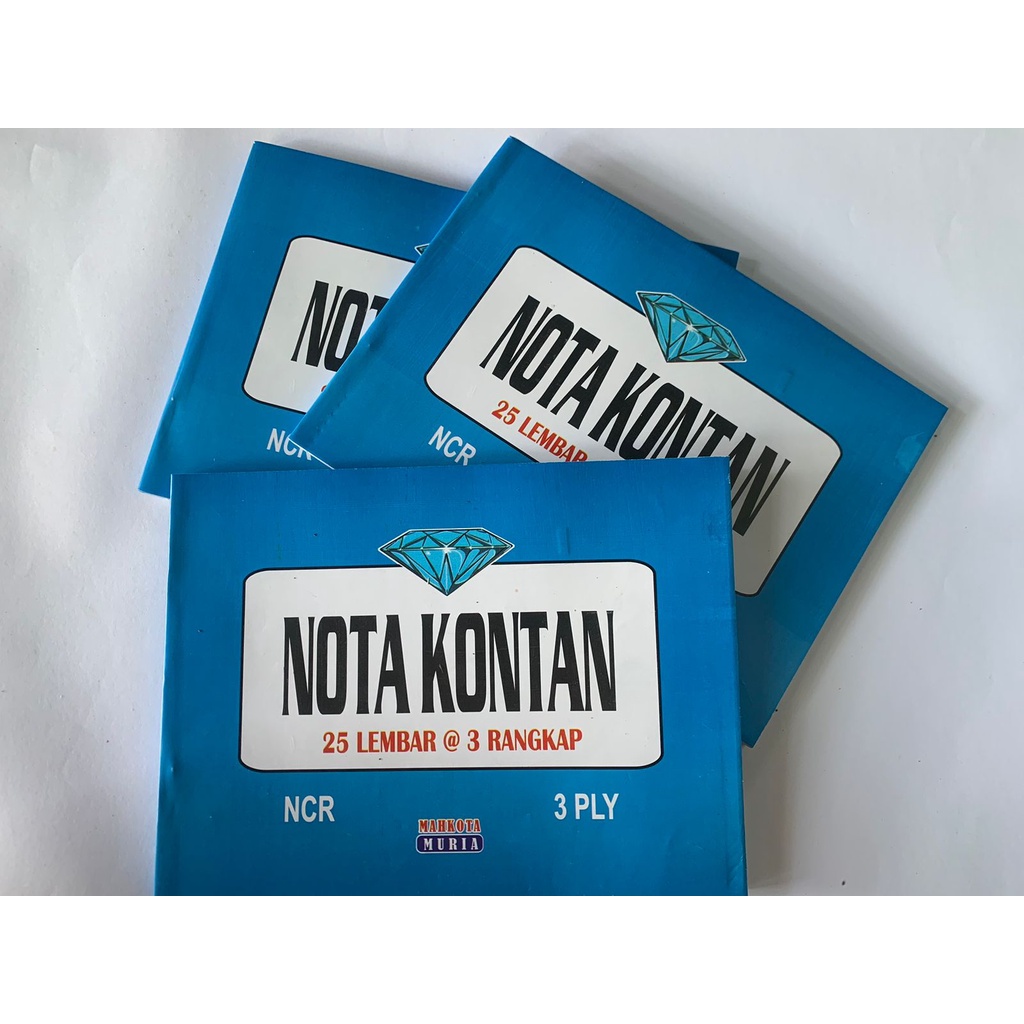 Jual Buku Nota Kontan Besar 3 Ply NCR / 3 Rangkap Nota Kontan Besar ...