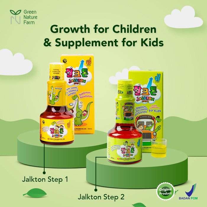Jual JALKTON Step 1 & 2 Kids Multivitamin / Minuman Kesehatan Anak ...