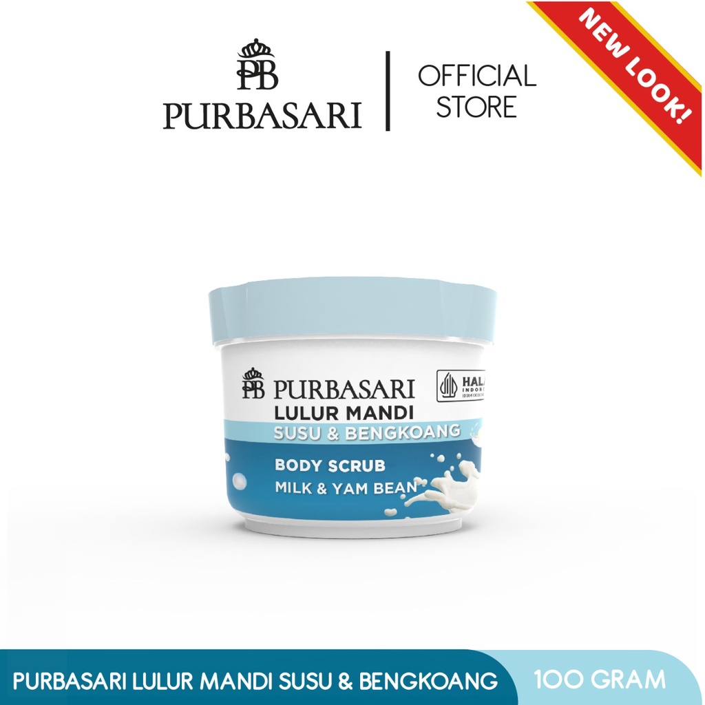 Jual Purbasari Lulur Mandi Susu Bengkoang 100 gram / Lulur Pemutih ...