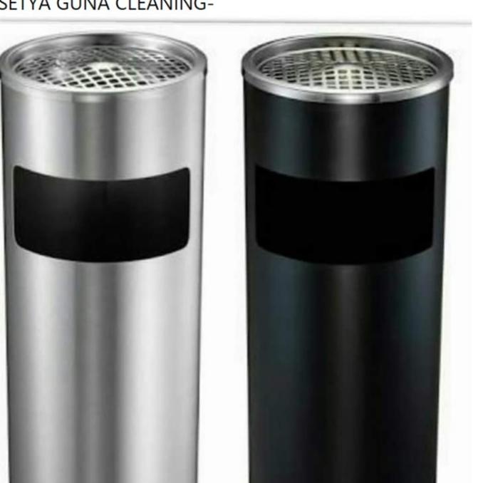 Jual STANDING ASHTRAY 17 LITER TEMPAT SAMPAH ASBAK ( GARBIN ...