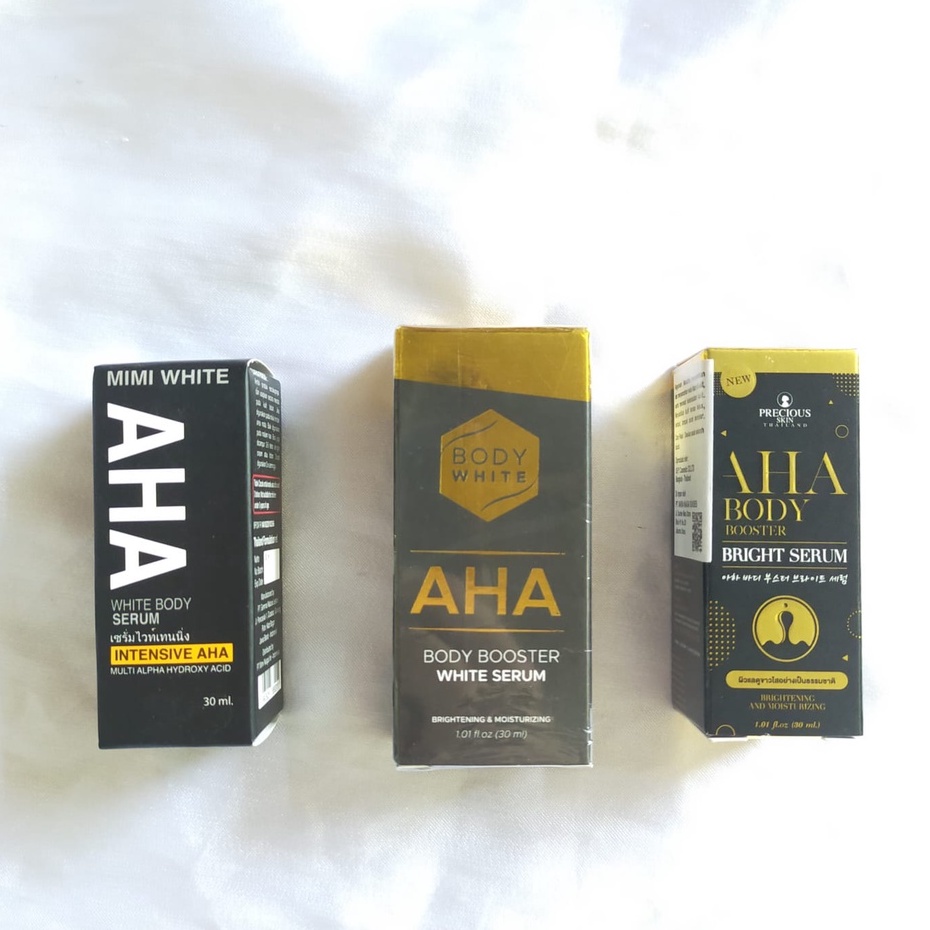 Jual AHA BODY BOOSTER SERUM 30ML | Shopee Indonesia