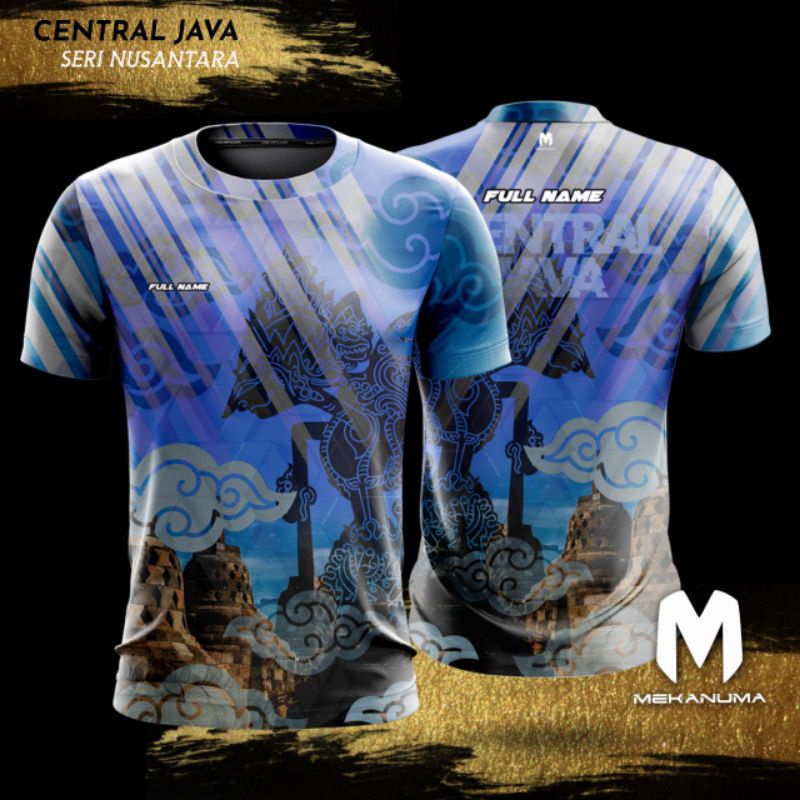 Jual LIFESTYKE JERSEY MEKANUMA NUSANTARA SERIES - CENTRAL JAVA | Shopee Indonesia