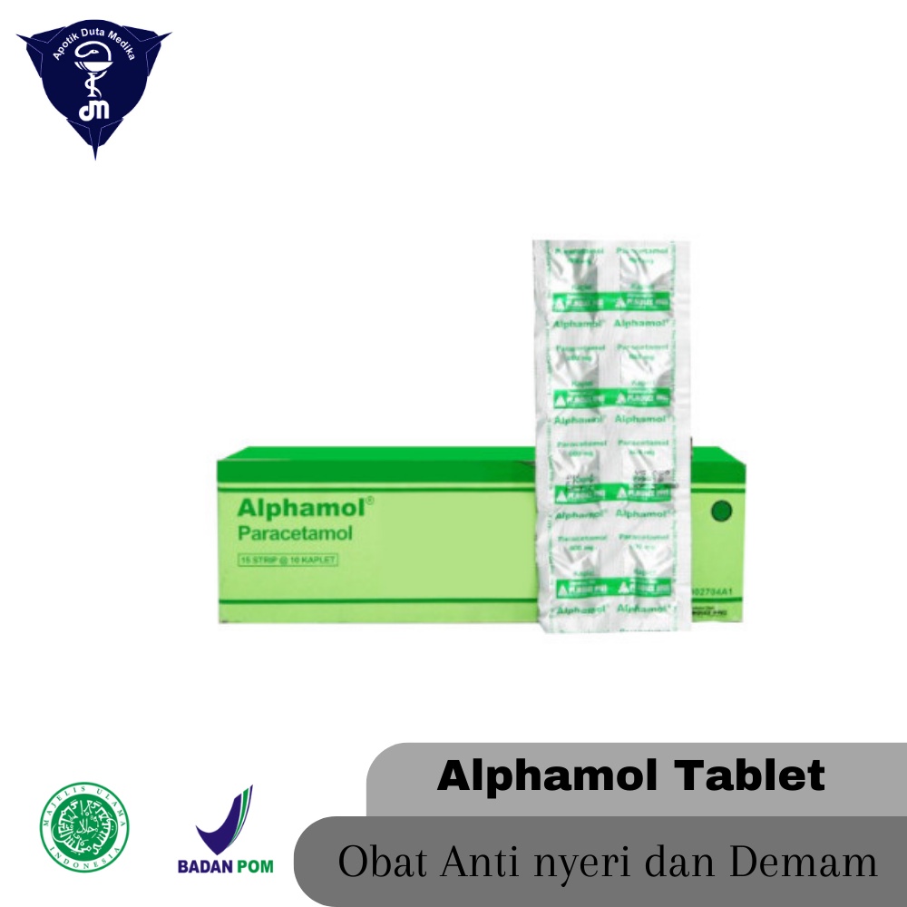 Jual ALPHAMOL TAB/Demam/Sakit Kepala/Nyeri | Shopee Indonesia
