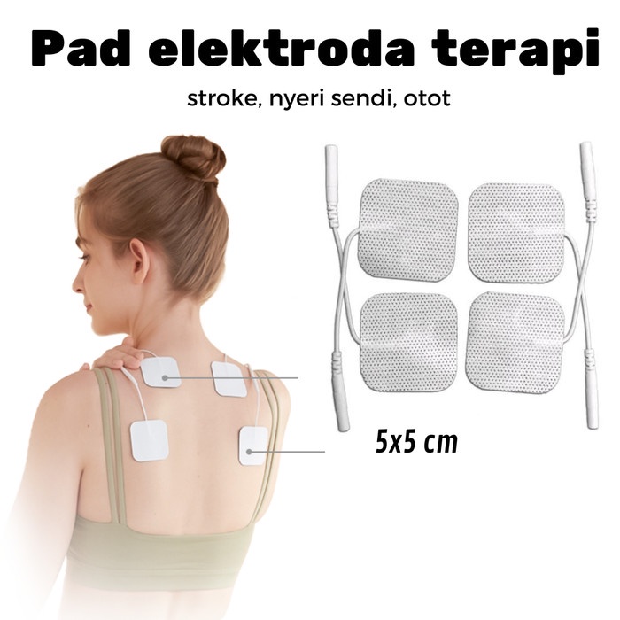 Jual Pad Tens Alat Medis Terapi Pijat Physiotherapy Elektroda Tensi ...
