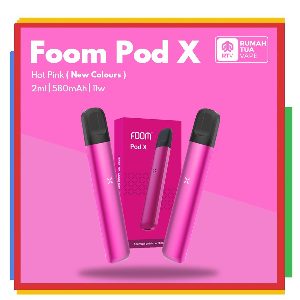 Jual FOOM POD X 580MAH 11W POD KIT | Shopee Indonesia