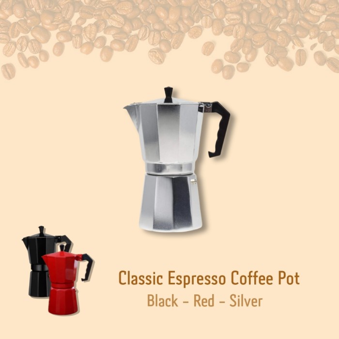 Jual Mokapot Espresso Coffee Maker Kettle Teko Pembuat Kopi Moka Pot ...
