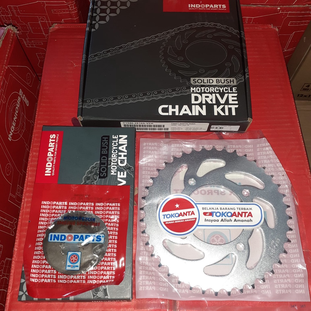 Jual Girset Gir Gear Set Motor Indoparts TIPE SB CB 150R CS1 Crypton ...