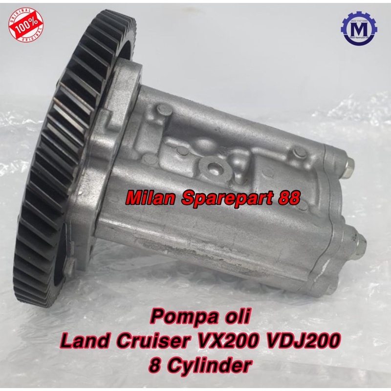 Jual Pompa oli oil pump Land Cruiser VX200 VDJ200 8 cylinder silinder ...