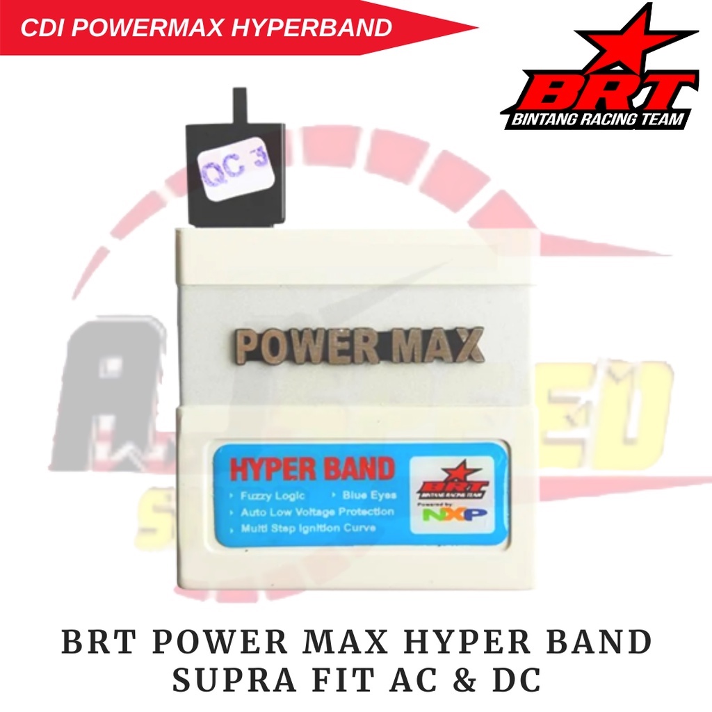 Jual BRT Power Max Hyper Band CDI Supra Fit Revo Grand arus AC DC / BRT ...