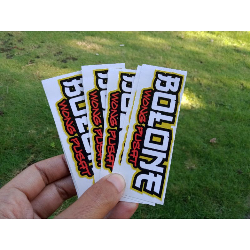 Jual Stiker printing BOLONE WONG PUSAT | Shopee Indonesia