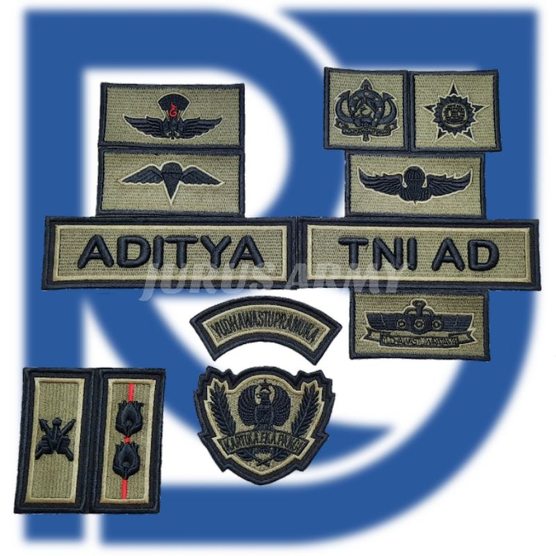 Jual Bordir PDL Bordir PDL Terbaru Kasad Brevet TNI Atribut TNI Terbaru ... Jual Bordir PDL Bordir PDL Terbaru Kasad Brevet TNI Atribut TNI Terbaru ...