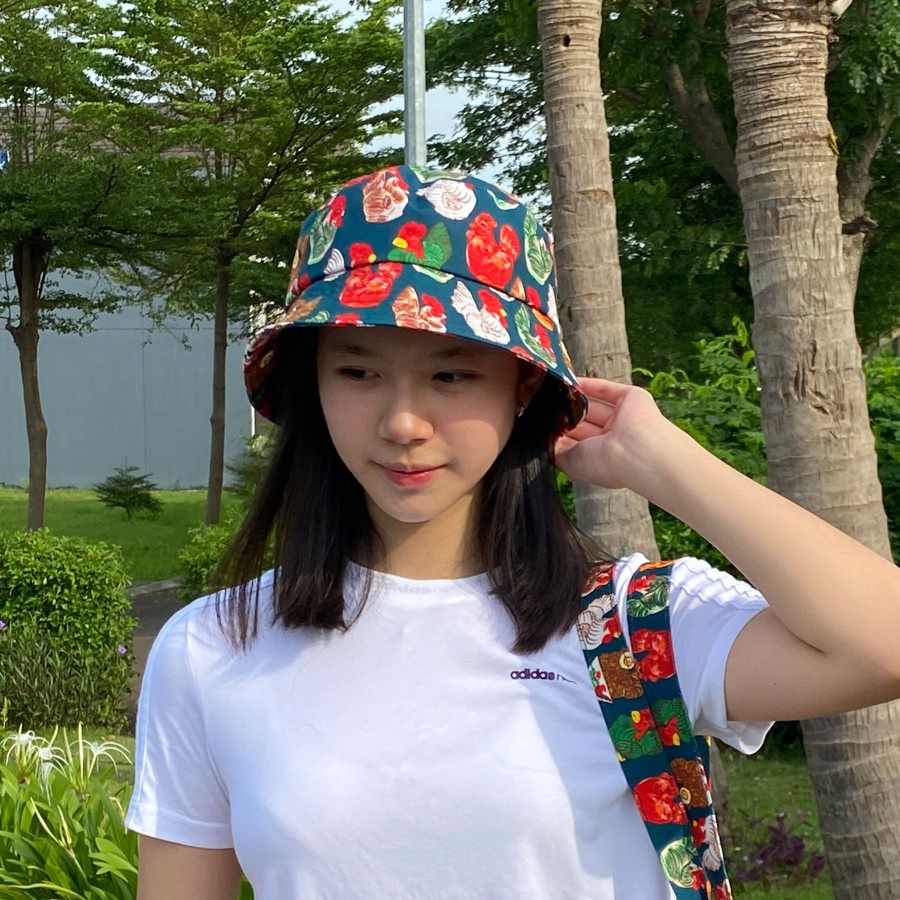 Jual Topi Bucket Hat IGOR Motif Celengan Ayam Tanah Liat Jadul Latar ...