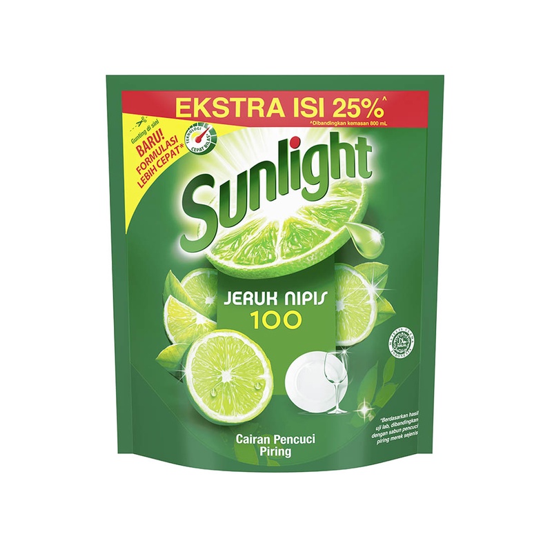 Jual Sunlight sabun pencuci piring lime 910ml | Shopee Indonesia