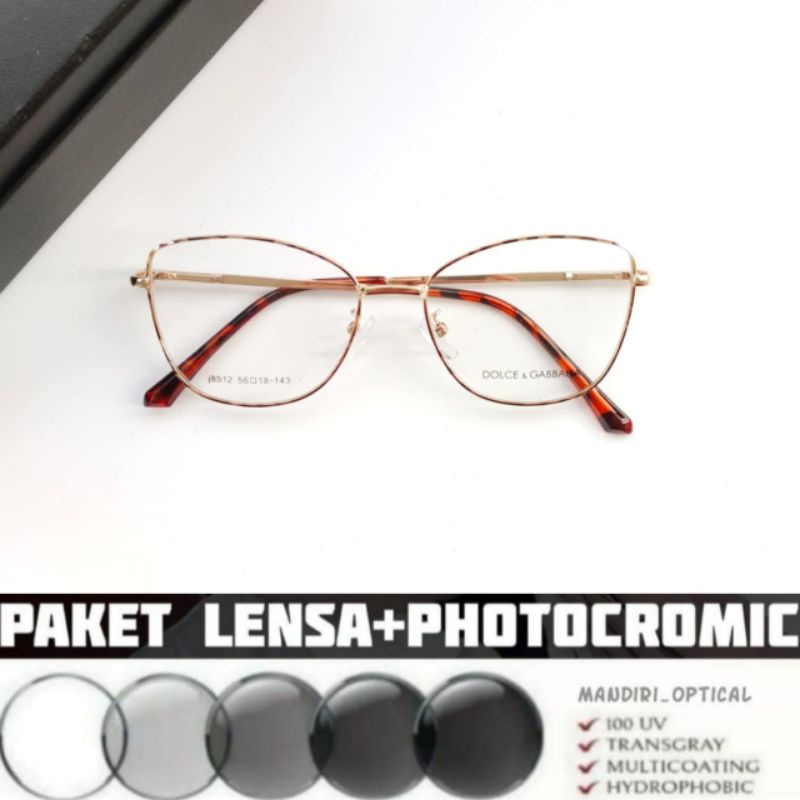 Jual (NEW) Frame kacamata cat eye premium | kacamata minus | kacamata photocromic | kacamata ...