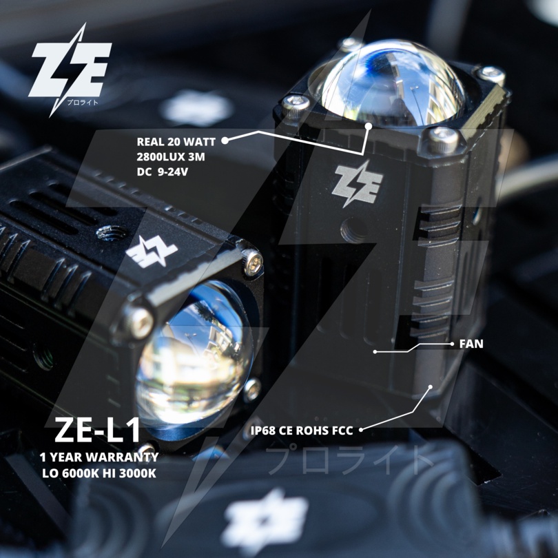 Jual ZEUS ZE-ZL1 X1 Garansi 1 tahun Mini Laser LED Motor dan Mobil ...
