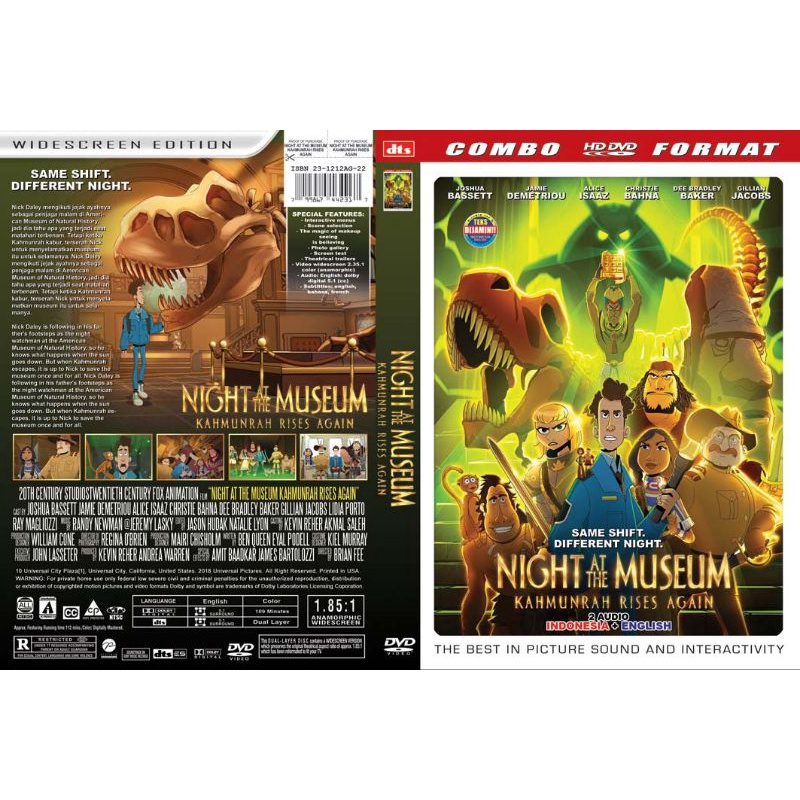Jual Movie Night at the Museum Kahmunrah Rises Again (2022) | Shopee ...
