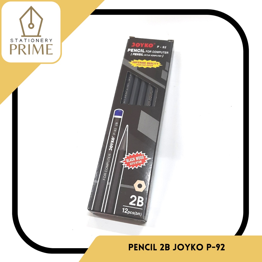 Jual Pensil Joyko P-92 2B ( isi 12 pcs ) | Shopee Indonesia