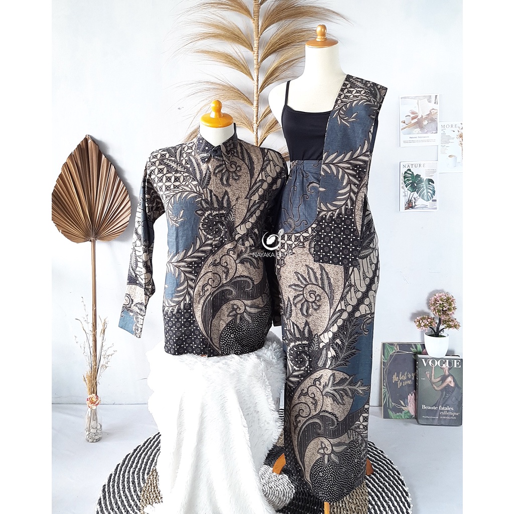 Jual NAYAKA BATIK - Custom Order Ukuran Jumbo Batik Couple Modern All ...