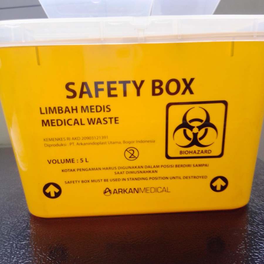 Jual Safety Box plastik 5 liter | Shopee Indonesia