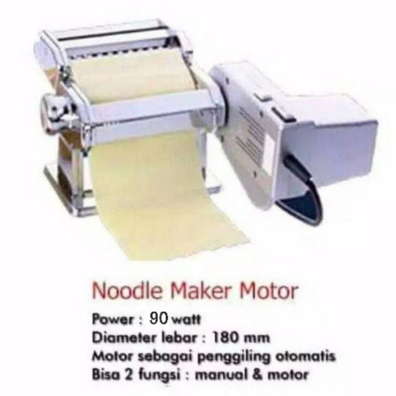Jual Noodle Maker Motor / Signora Noodle Maker / Gilingan Pastel Alat ...
