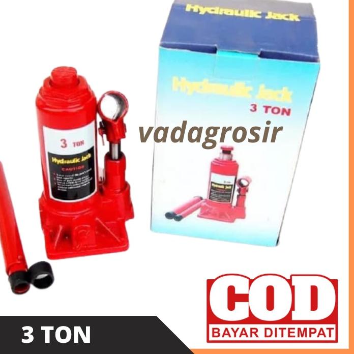 Jual Dongkrak Mobil 3 Ton Hidrolik Jack Mudah dan Praktis Dongkrak Universal Murah Kuat ...