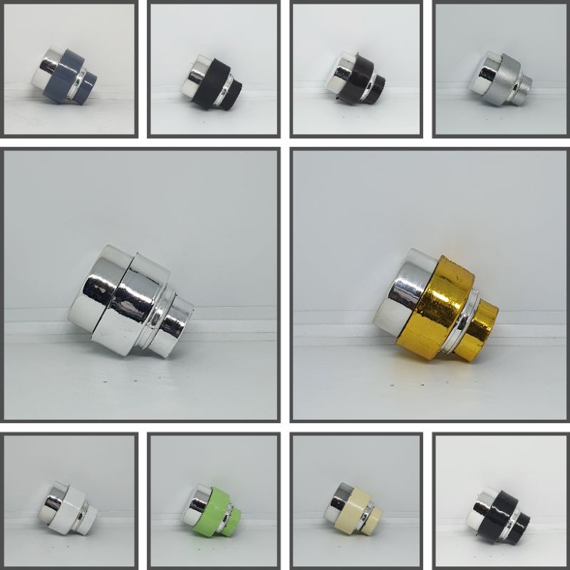 Jual MINI end cup MINIMALIS gorden tutup tiang gordyn rel endcup ...