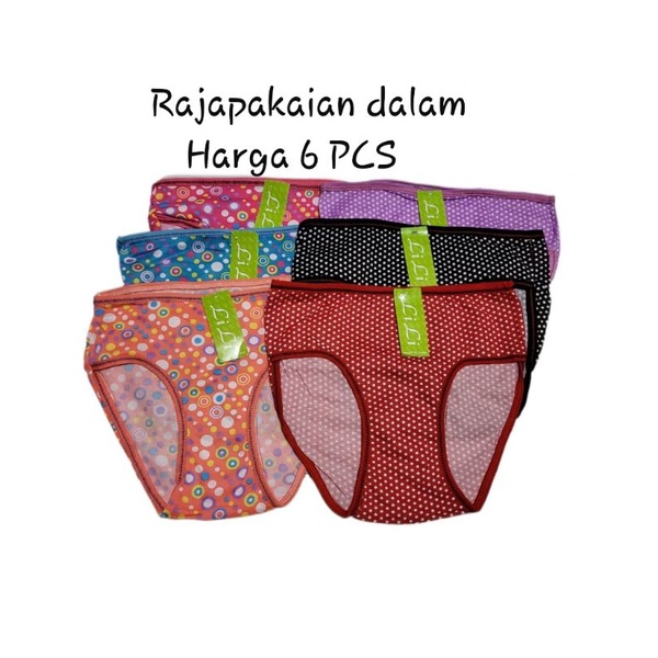 Jual Celana dalam wanita Remaja Harga 6 PCS | Shopee Indonesia